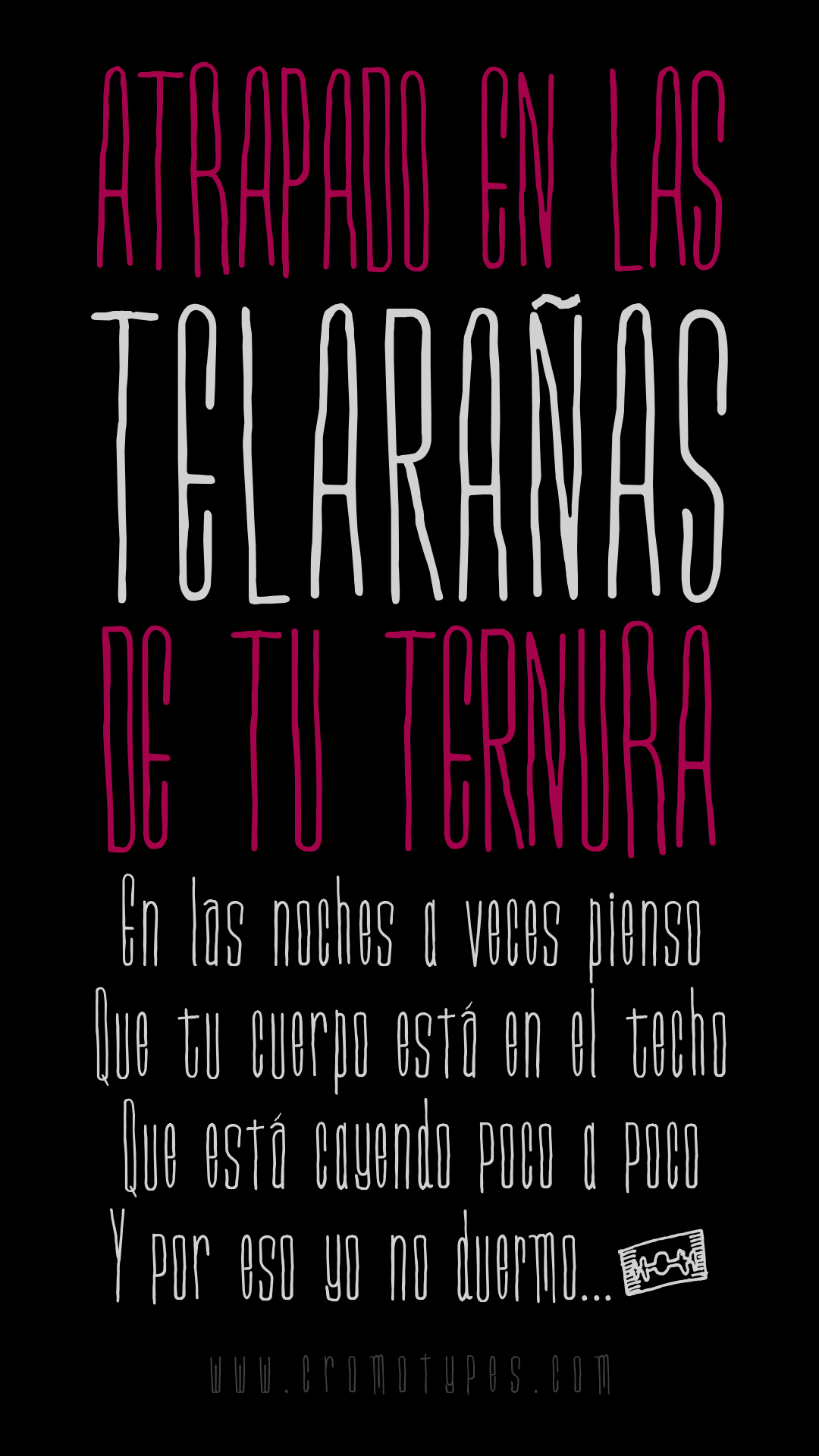 CAIFANES – Tipografía | Tipografía Inconclusa
